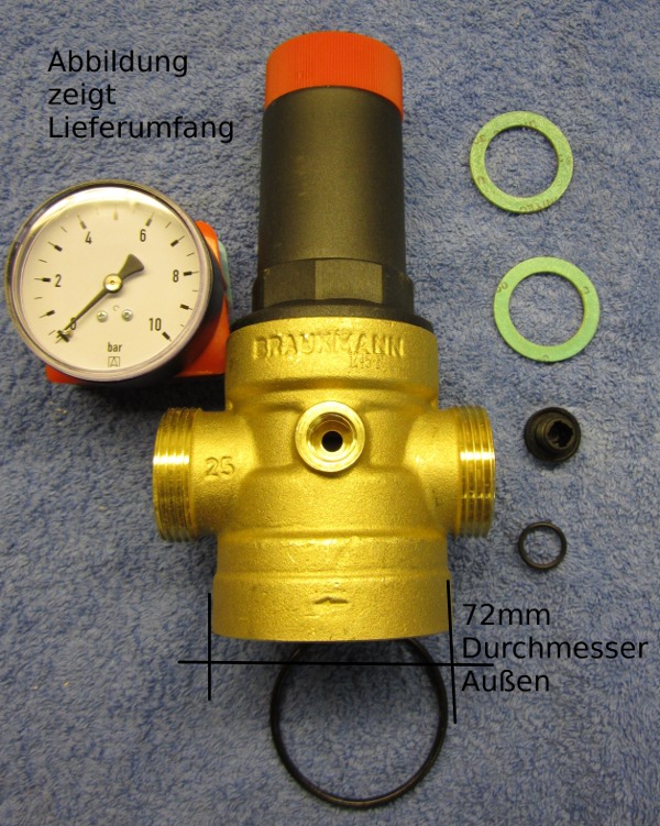 Druckminderer Shop - D06F-Neuoberteil